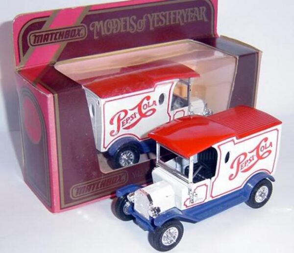 Matchbox Models Of Yesteryear Y12 1912 Model T Ford – Pepsi Cola – The ...