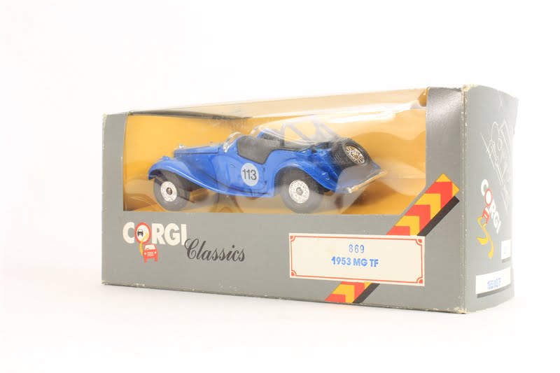 Corgi 869 1953 MG TF – The Dartford Model Diecast Corner