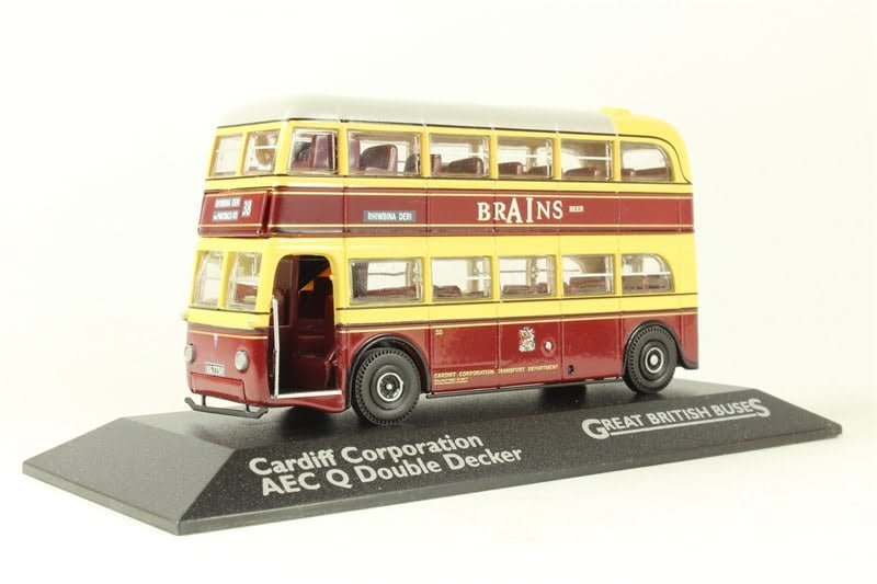 Atlas Editions 4655107 1/76 Great British Buses Cardiff Corporation AEC ...