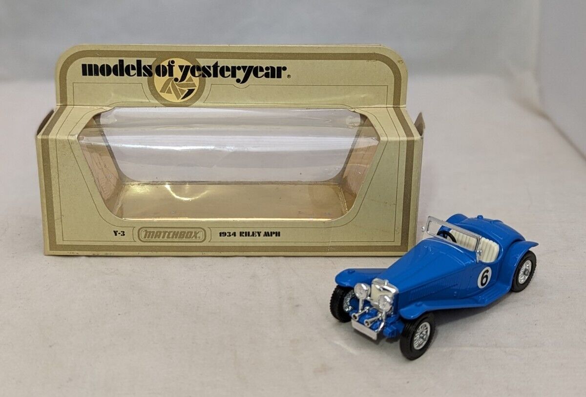Matchbox Models Of Yesterday Y 3 1934 Riley MPH – The Dartford Model Corner