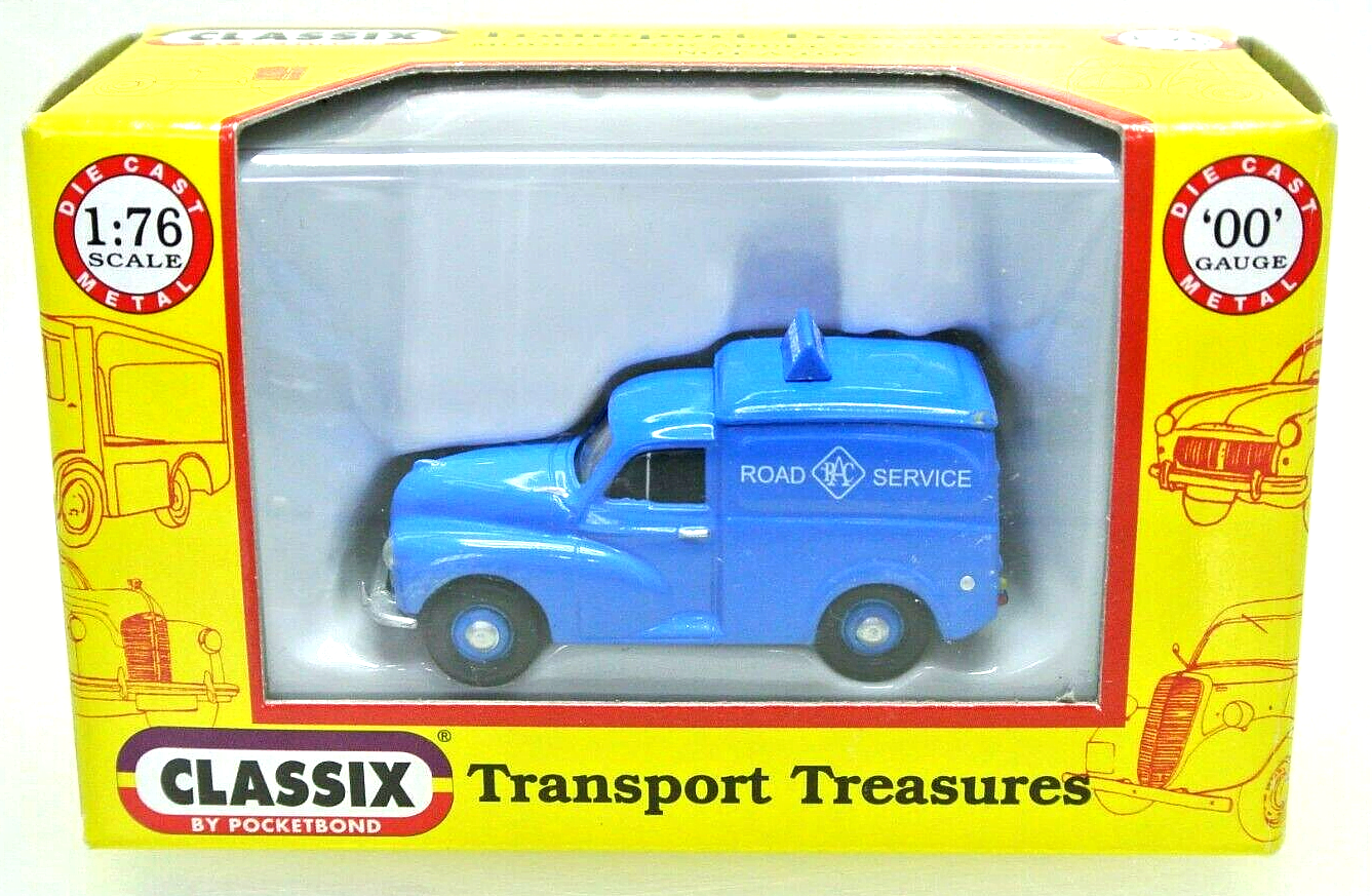 Classix EM76628 1:76 Morris Minor Van RAC Road Service – The Dartford ...