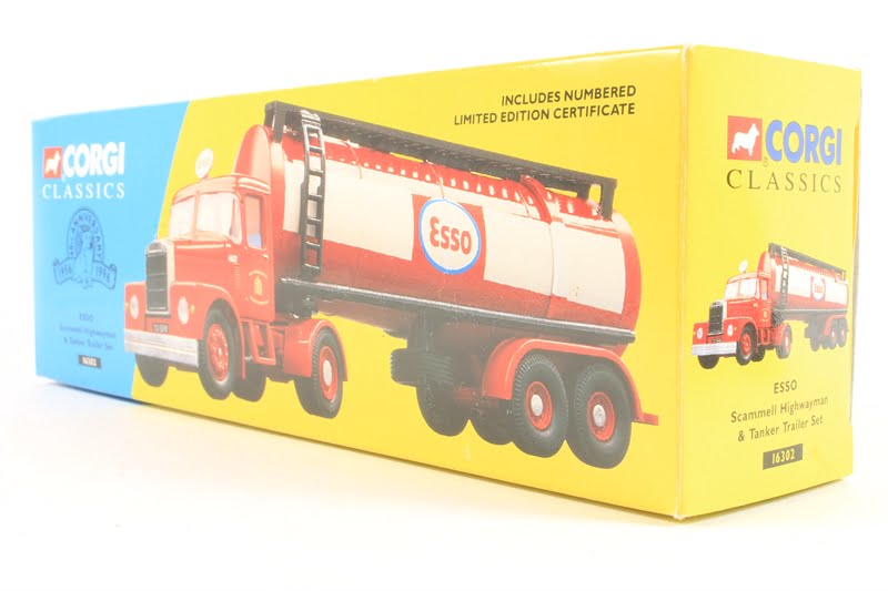 Corgi 16302 Scammell Highwayman & Tanker Trailer Set – The Dartford ...