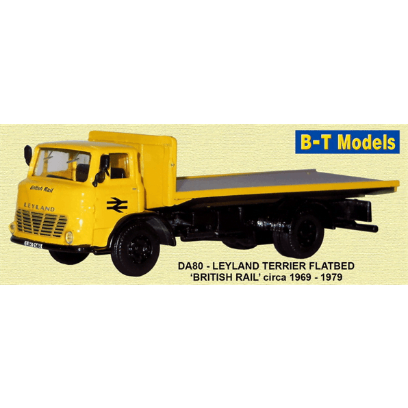 BT Models DA80 Leyland Terrier Flatbed ‘British Rail’ Circa 1969 – 1979 ...
