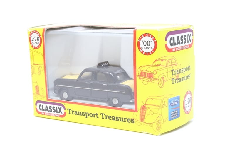 Classix EM76809 Ford MK1 Consul Taxi Black & Cream – The Dartford Model ...