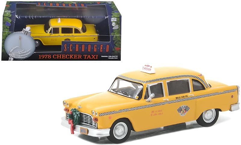 Greenlight 86075 1/43 1978 Checker Taxi Scrooged – The Dartford Model ...
