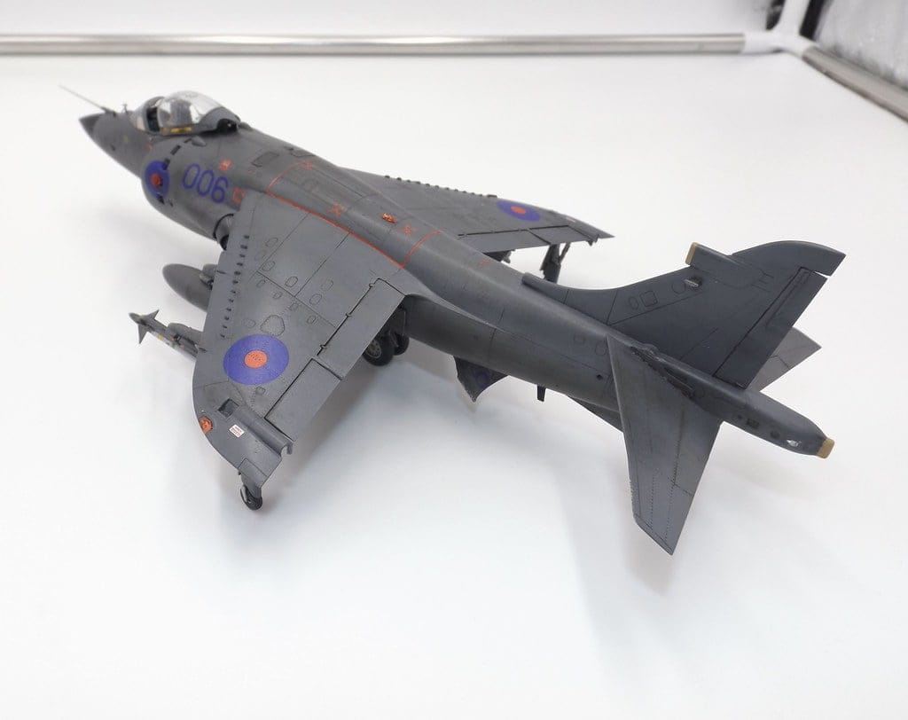 Atlas Editions BAe Sea Harrier FRS1 FAA 801 NAS HMS Invincible 1982 ...