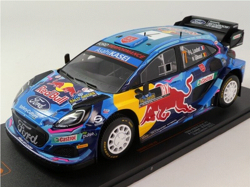 IXO 18RMC158B 1/18 Ford Puma Rally1 #7 Rally Sweden – The Dartford ...