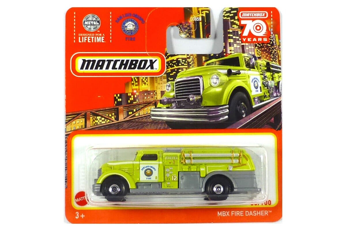 Matchbox 1/64 60/100 MBX Fire Dasher – The Dartford Model Diecast Corner
