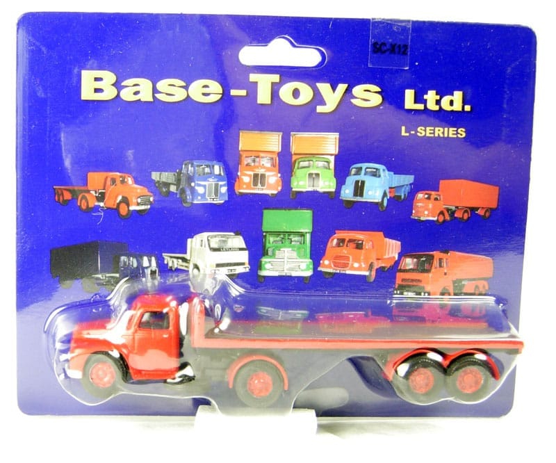 Base Toys SC-X12 Commer Superpoise artic flatbed in red – The Dartford ...