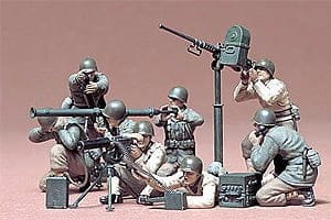 Tamiya 35086 1/35 U.S. Gun and Mortar Team – The Dartford Model Corner