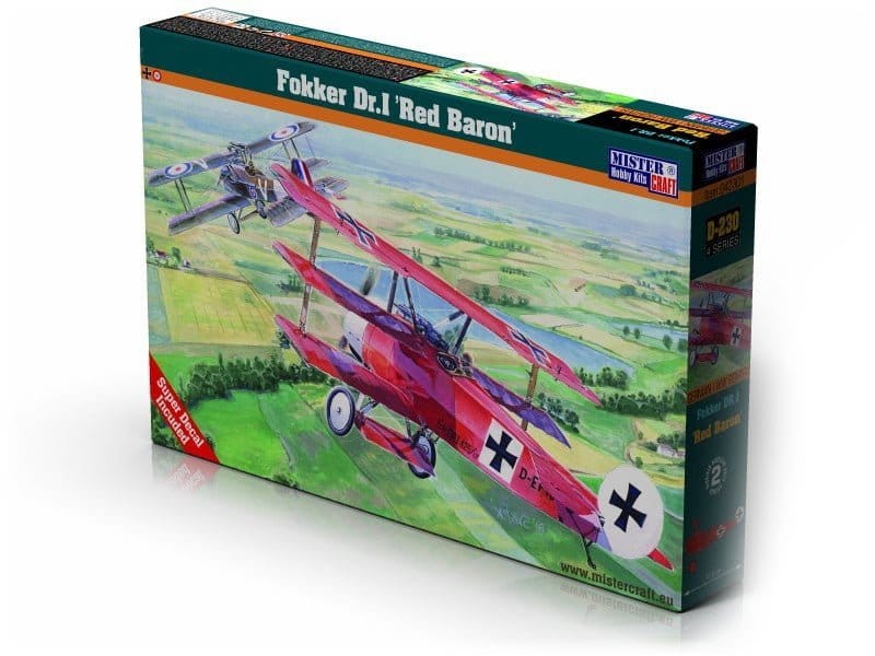 Mistercraft D-230 1/48 Fokker DR1 Red Baron – The Dartford Model ...