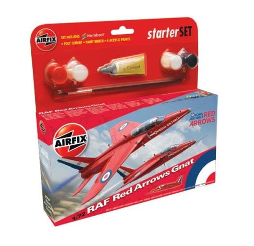 Airfix A55105 RAF Red Arrows Gnat – The Dartford Model Corner