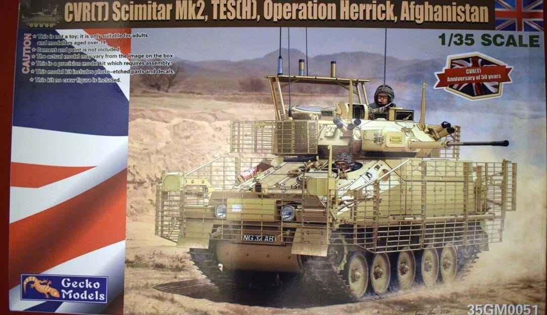 Gecko Models 35GM0051 British Scimitar Mk2 TES(H) Operation Herrick ...
