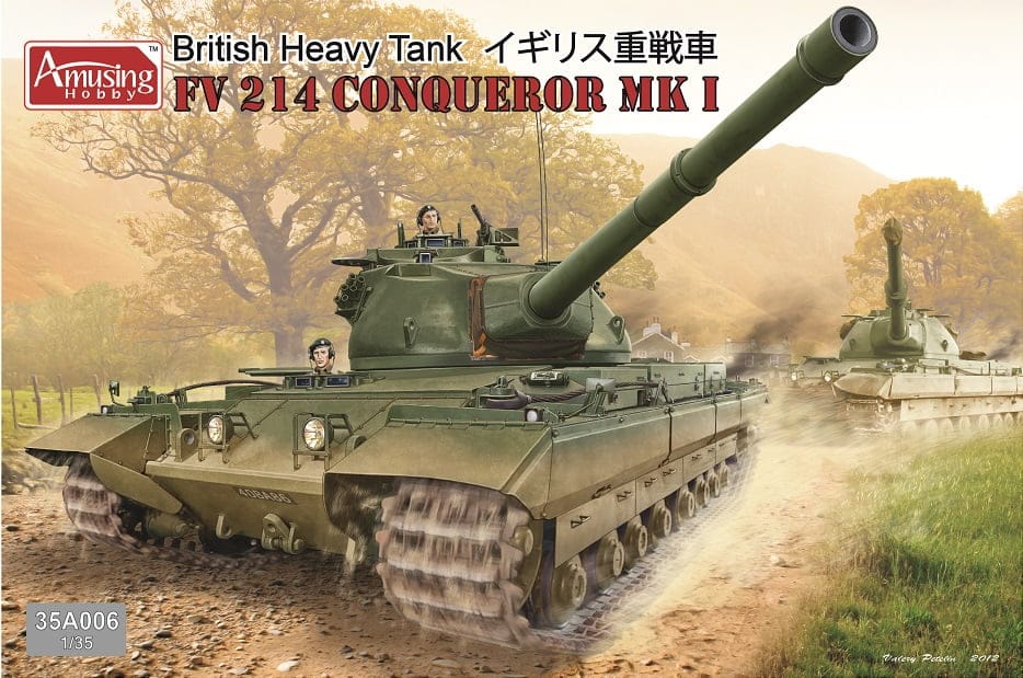Amusing Hobby 35A006 FV214 Conqueror Mk1 – The Dartford Model Corner
