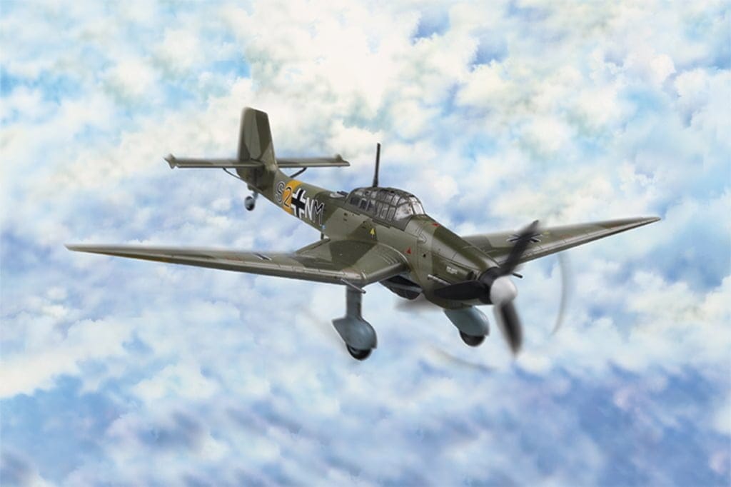Hobbyboss 80286 1/72 Junkers JU87D 3 Stuka – The Dartford Model Diecast ...