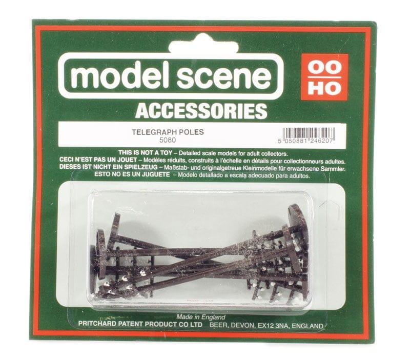 Modelscene 5080 Telegraph Poles – The Dartford Model Corner