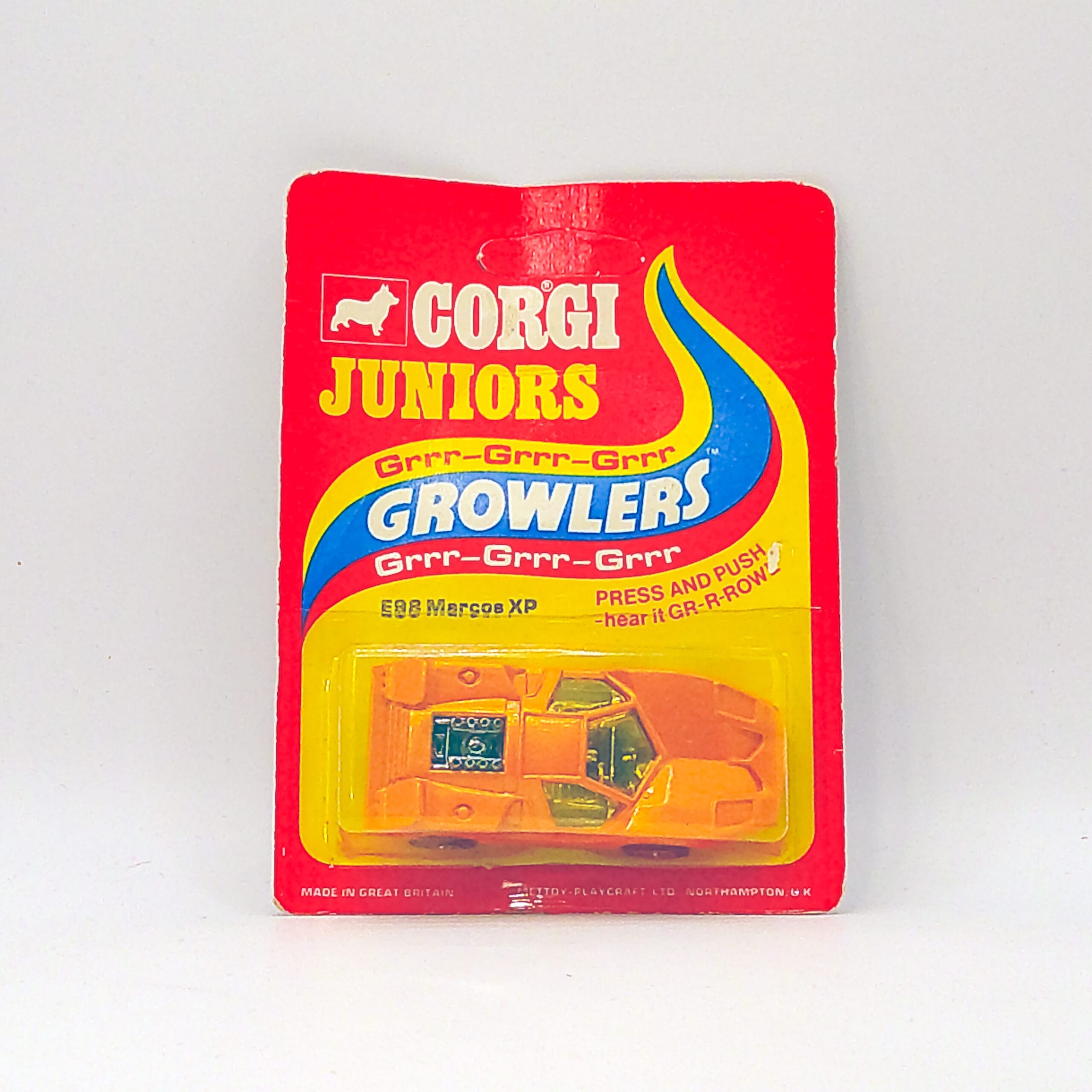 CORGI Junior 1/64 Scale Growler E98 Marcos XP Gold – The Dartford Model ...