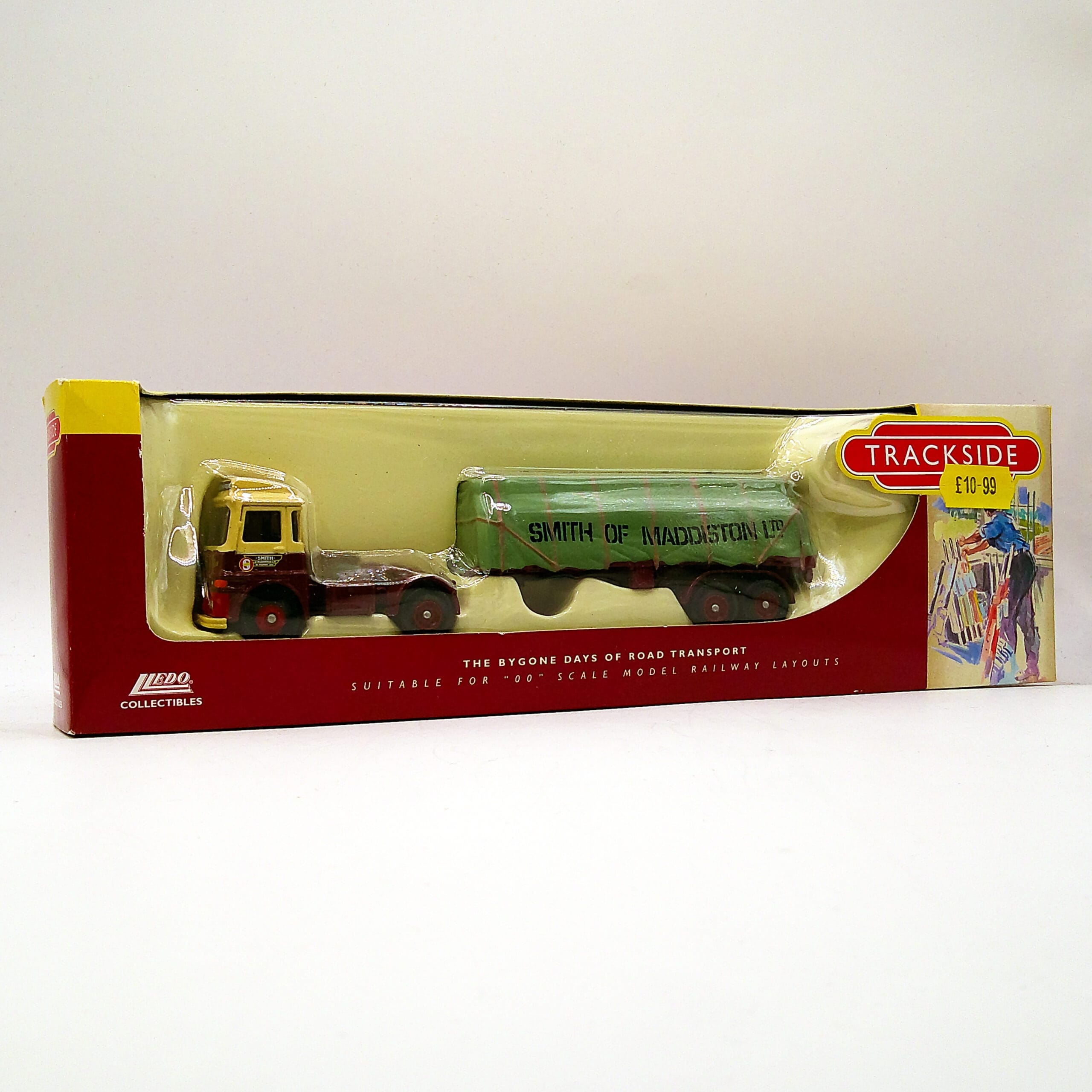 LLedo Trackside DG18600 1/76 ERF LV Sheeted Platform Trailer – The ...