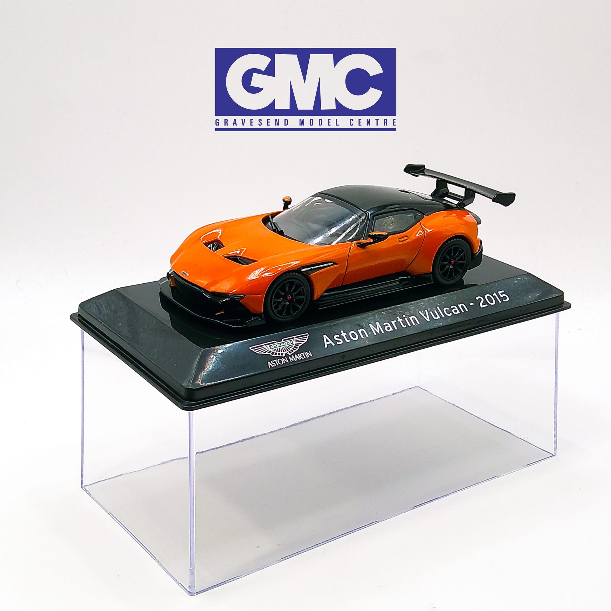 ATLAS 1/43 ASTON MARTIN Vulcan 2015 Dawn Orange – The Dartford Diecast