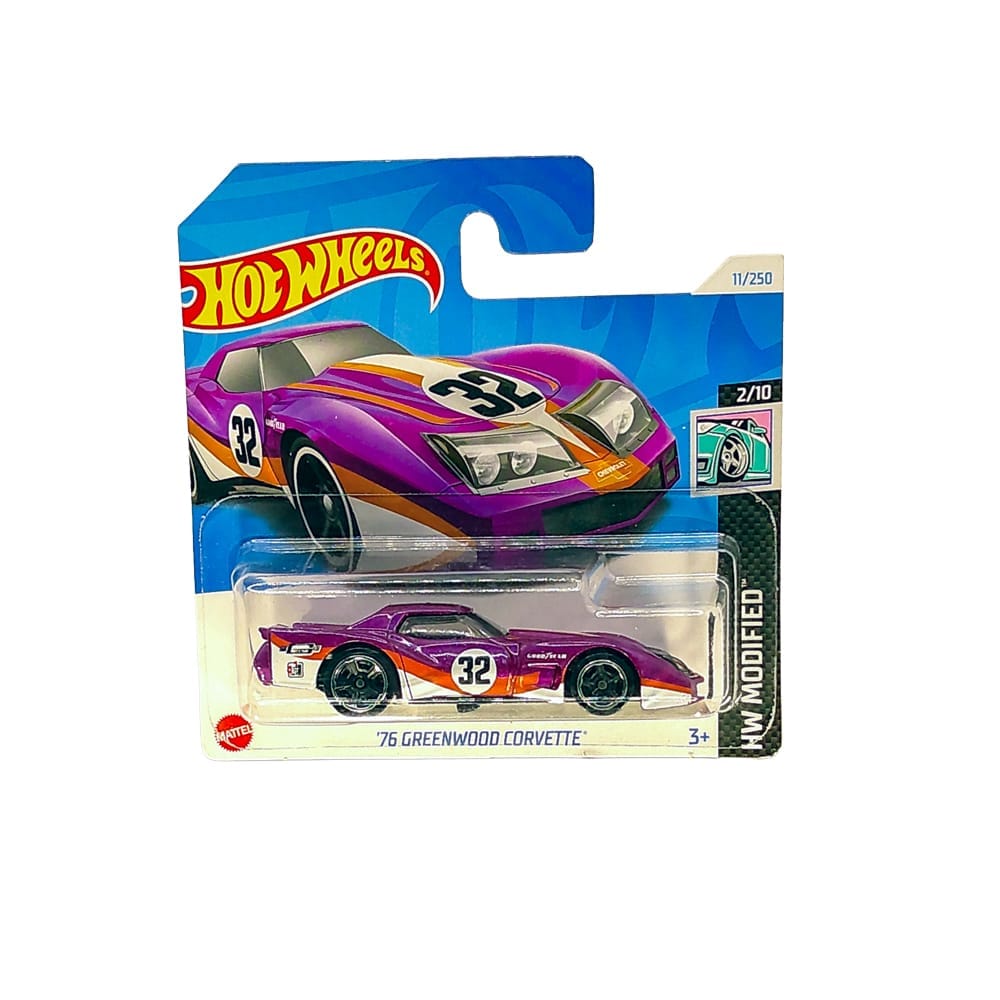 Hot Wheels 2/10 HW Modified 11/250 76 Greenwood Corvette – The Dartford ...