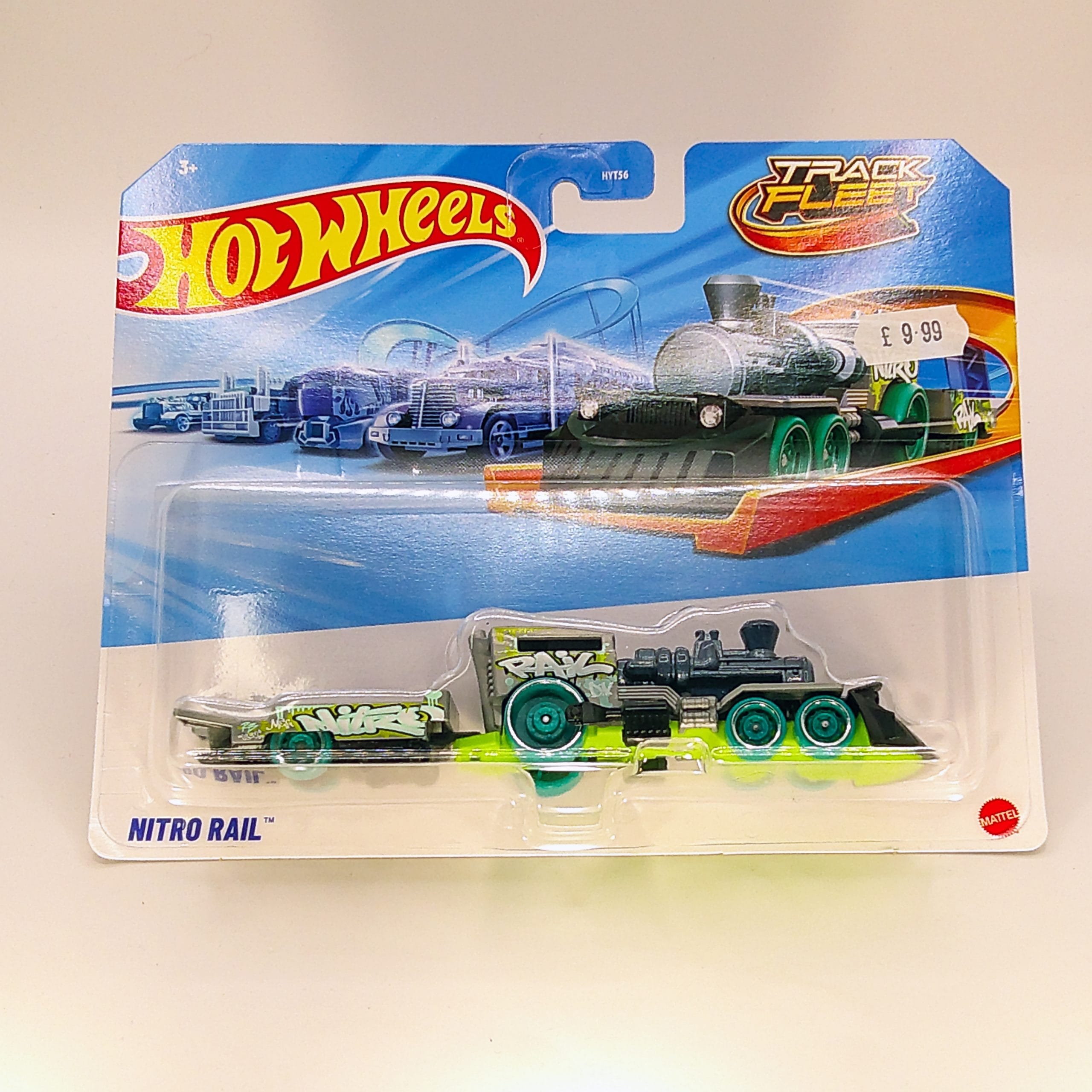 Hotwheels 1/64 Track Fleet Racing Nitro Rail – The Dartford Model Corner