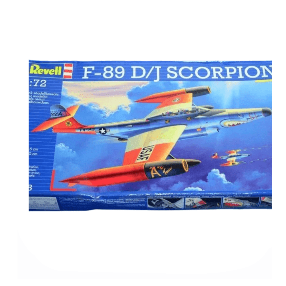 Revell 1/72 04848 F-89 D/J Scorpion – The Dartford Model Corner