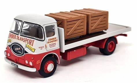 EFE 32501 ERF KV Twin Lamp Flatbed Comber Transport – The Dartford ...