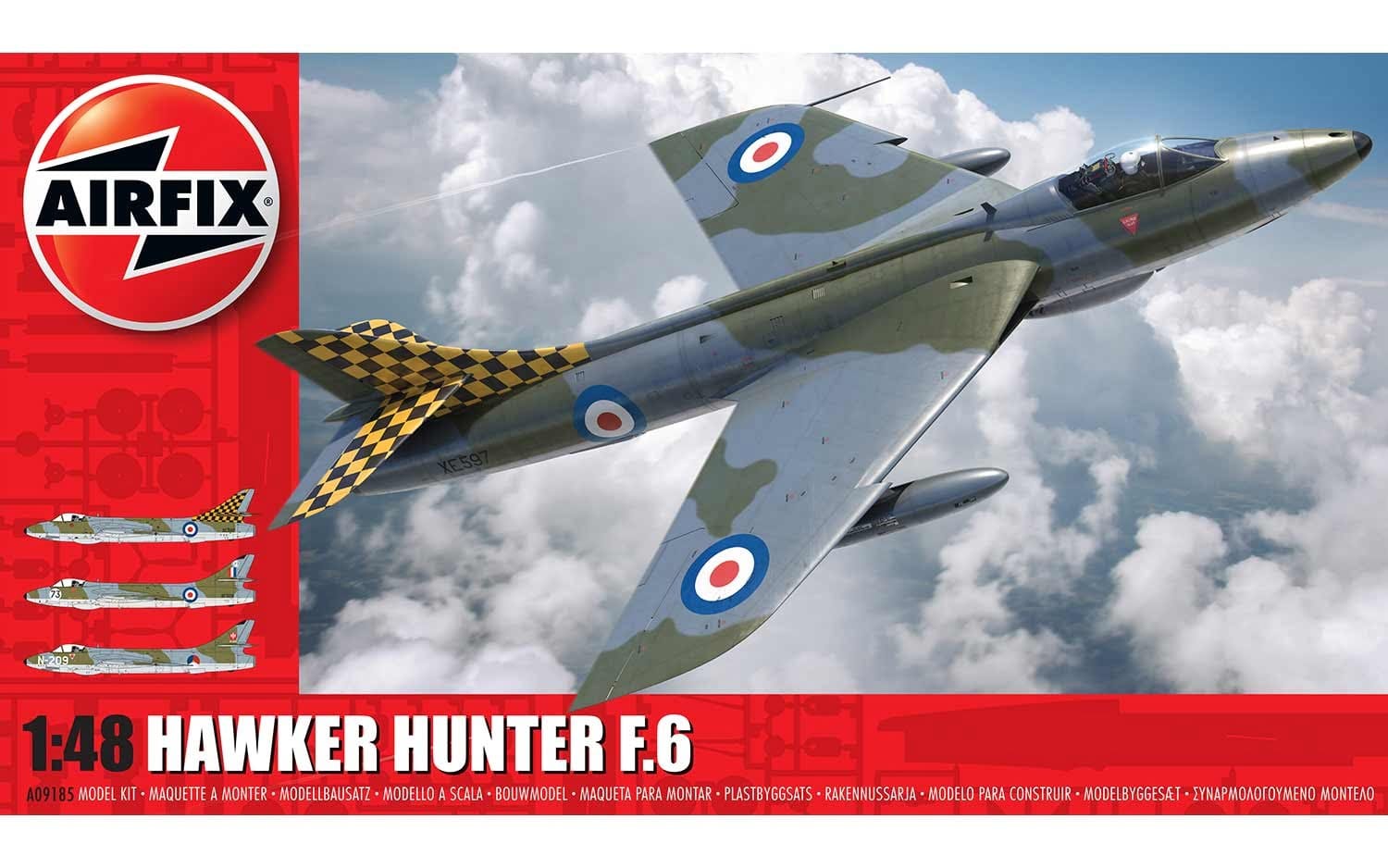 Airfix A09185 Hawker Hunter F.6 – The Dartford Model Corner