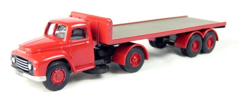 Base Toys SC-X12 Commer Superpoise artic flatbed in red – The Dartford ...