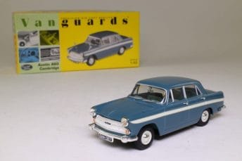 Vanguard VA04406 1/43 Austin A60 Cambridge Persian Blue / Snowberry ...