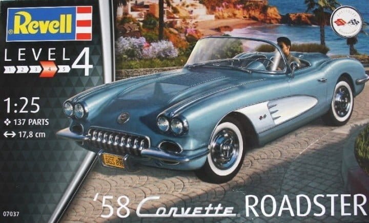 Revell 07037 58 Corvette Roadster – The Dartford Model Corner