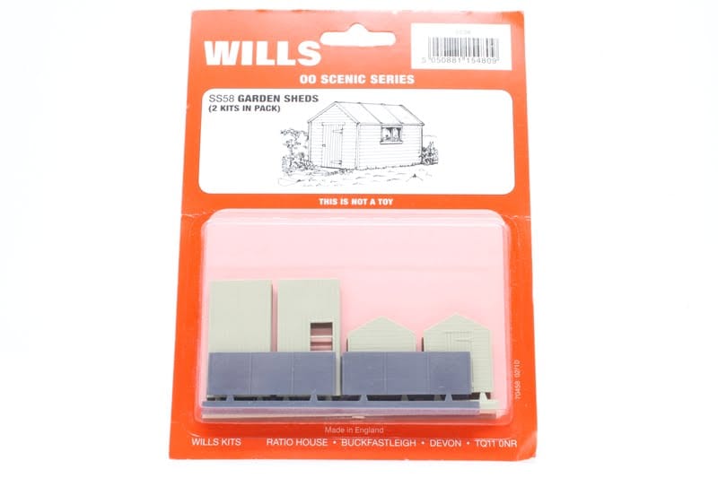 Wills SS58 Garden Sheds – The Dartford Model Corner