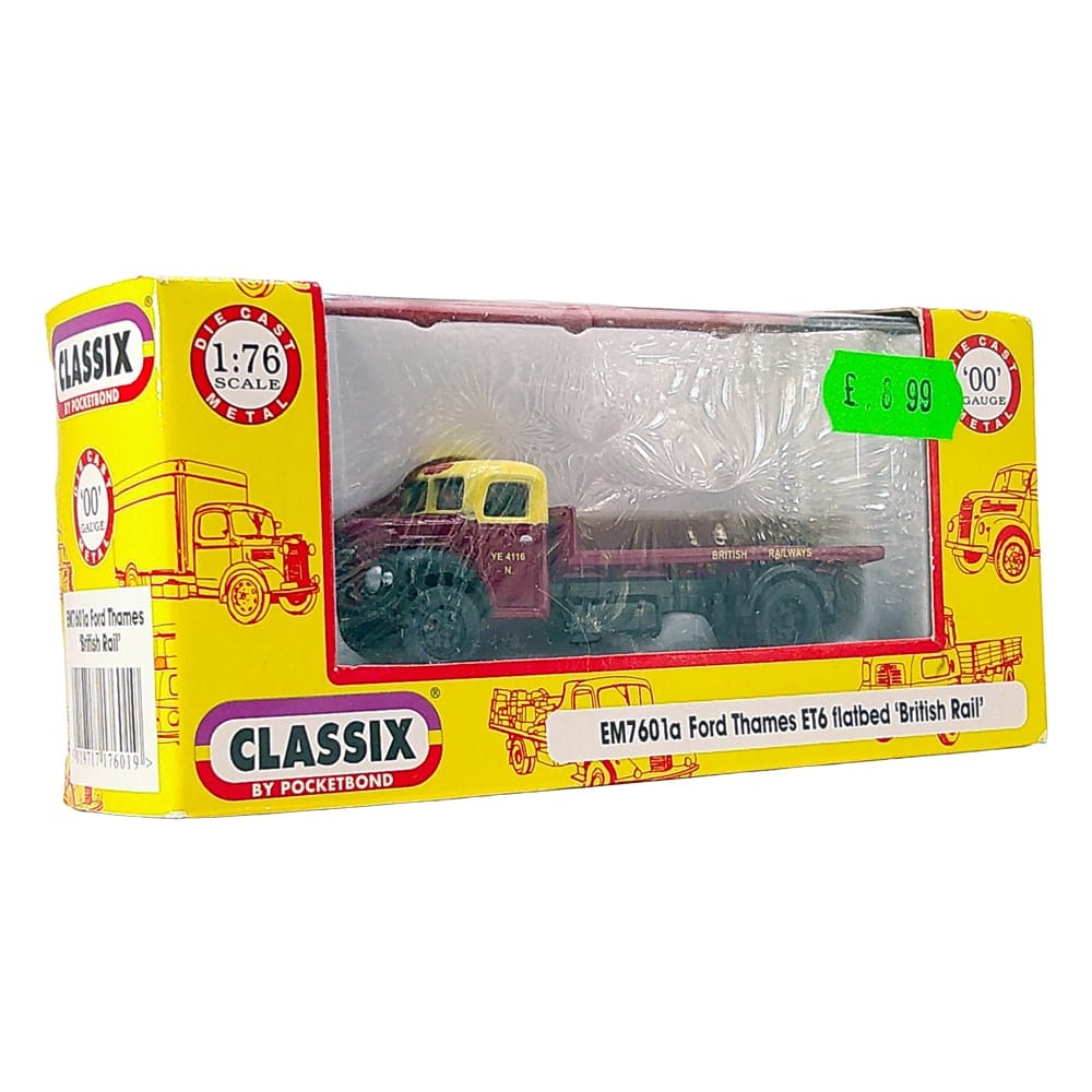 Pocketbond Classix EM7601a 1/76 Ford Thames British Rail – The Dartford ...