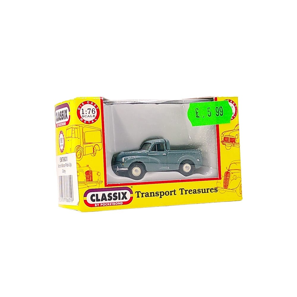 Pocketbond “Classix” EM76631 1/76 Morris Minor Pickup Grey – The ...