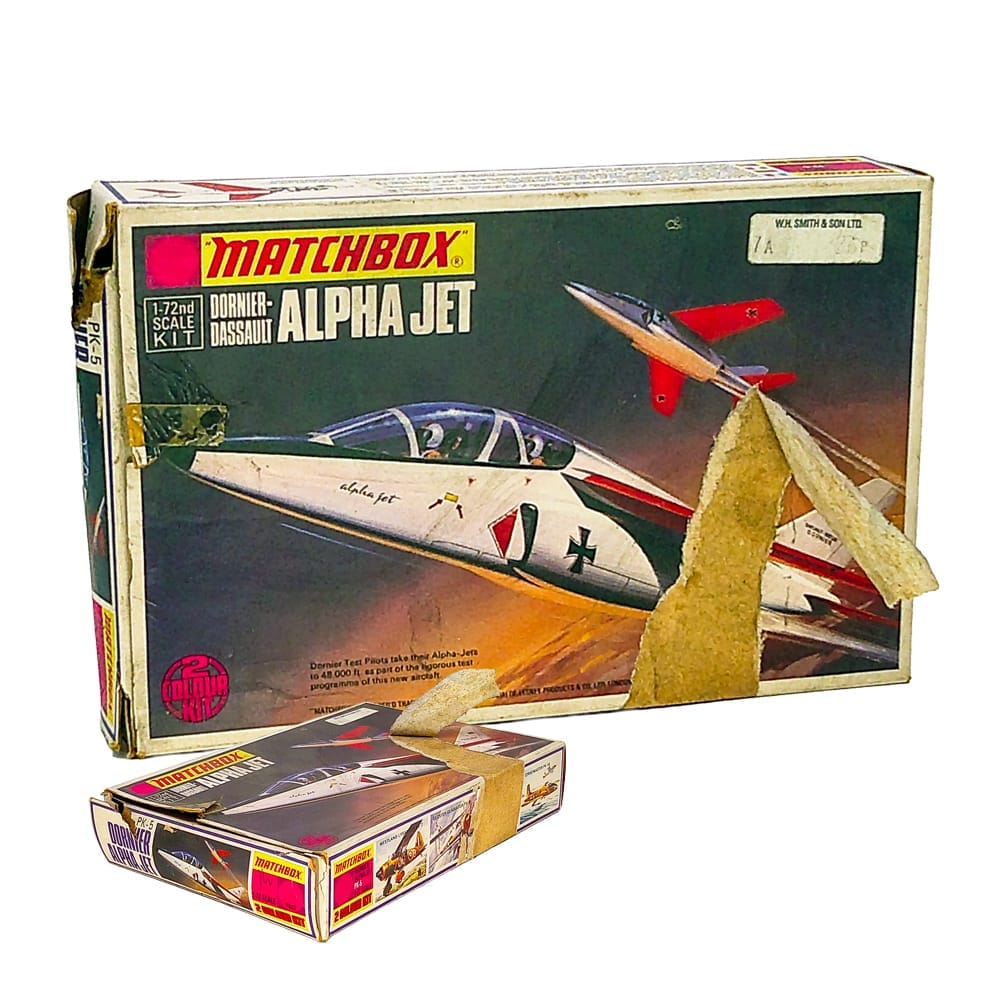 Matchbox MK05 1/72 Alpha Jet – The Dartford Model Corner