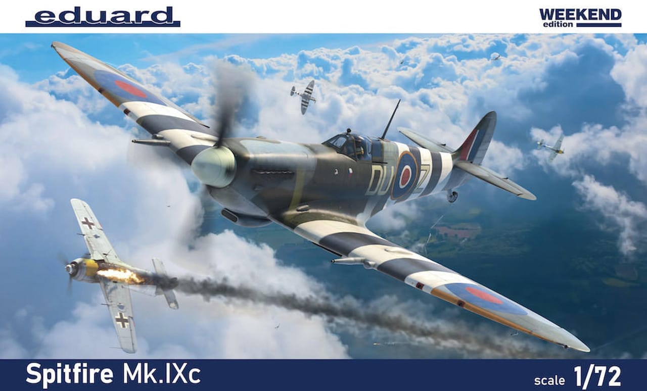 Eduard 1/72 7466 Supermarine Spitfire Mk.IXc Weekend Edition Model Kit ...