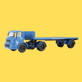 BT Models DA19 1/76 Scale Albion LAD Artic with Single Axle Flat ...
